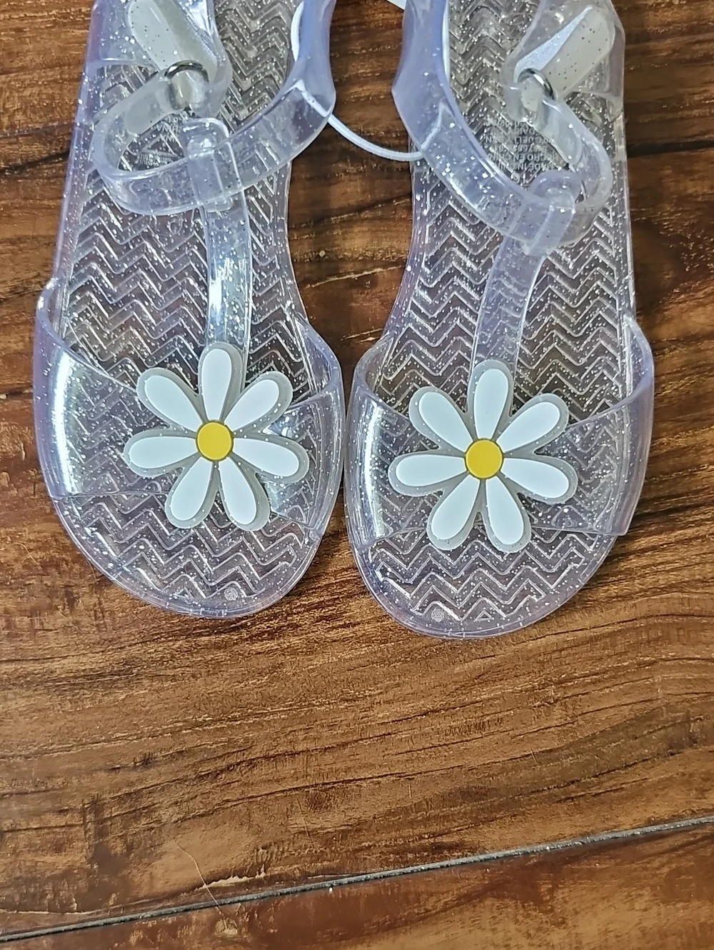 Old Navy | Shoes | Old Navy Clear Jelly T Strap Toddler Girl Sandals ...